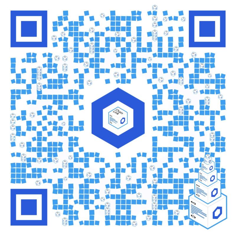 Chainlink QR Sticker Wallets - Chainlink QR Stickers + Custom Animated ...