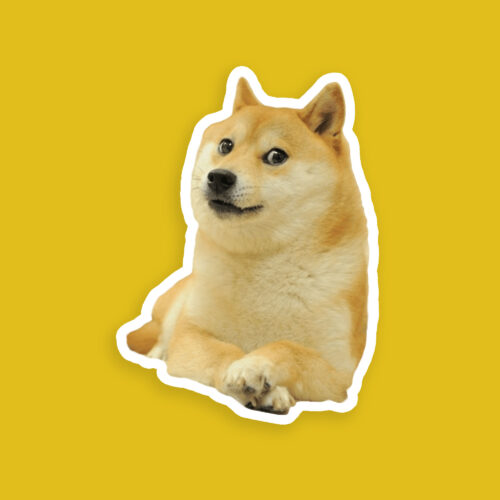 Dogecoin Stickers Pack - Doge Stickers - Dogecoin Stickers - Doge Meme ...