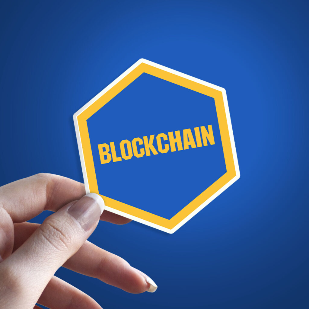 BLOCKCHAIN Stickers - LVL UP your life!